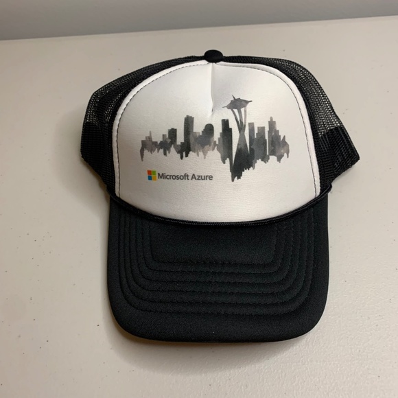 Accessories | Microsoft Azure Mesh Trucker Cap Hat | Poshmark
